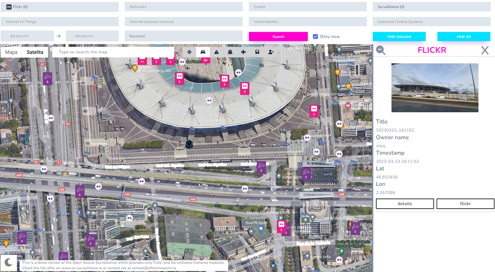 Offensive OSINT s05e01 - Open Source Surveillance DEMO